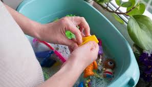 How to clean baby toys store